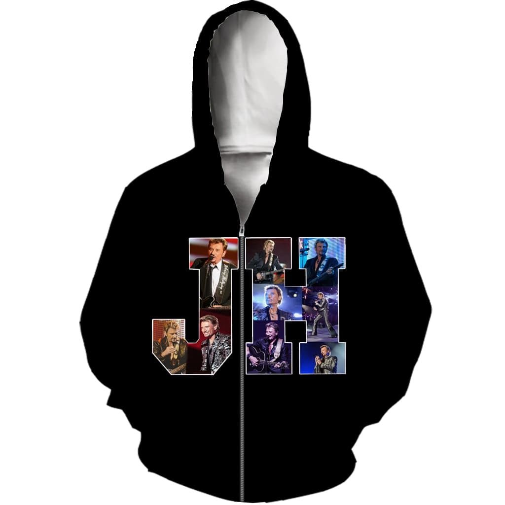 Veste zippée JH #2 – Johnny Hallyday Fanclub